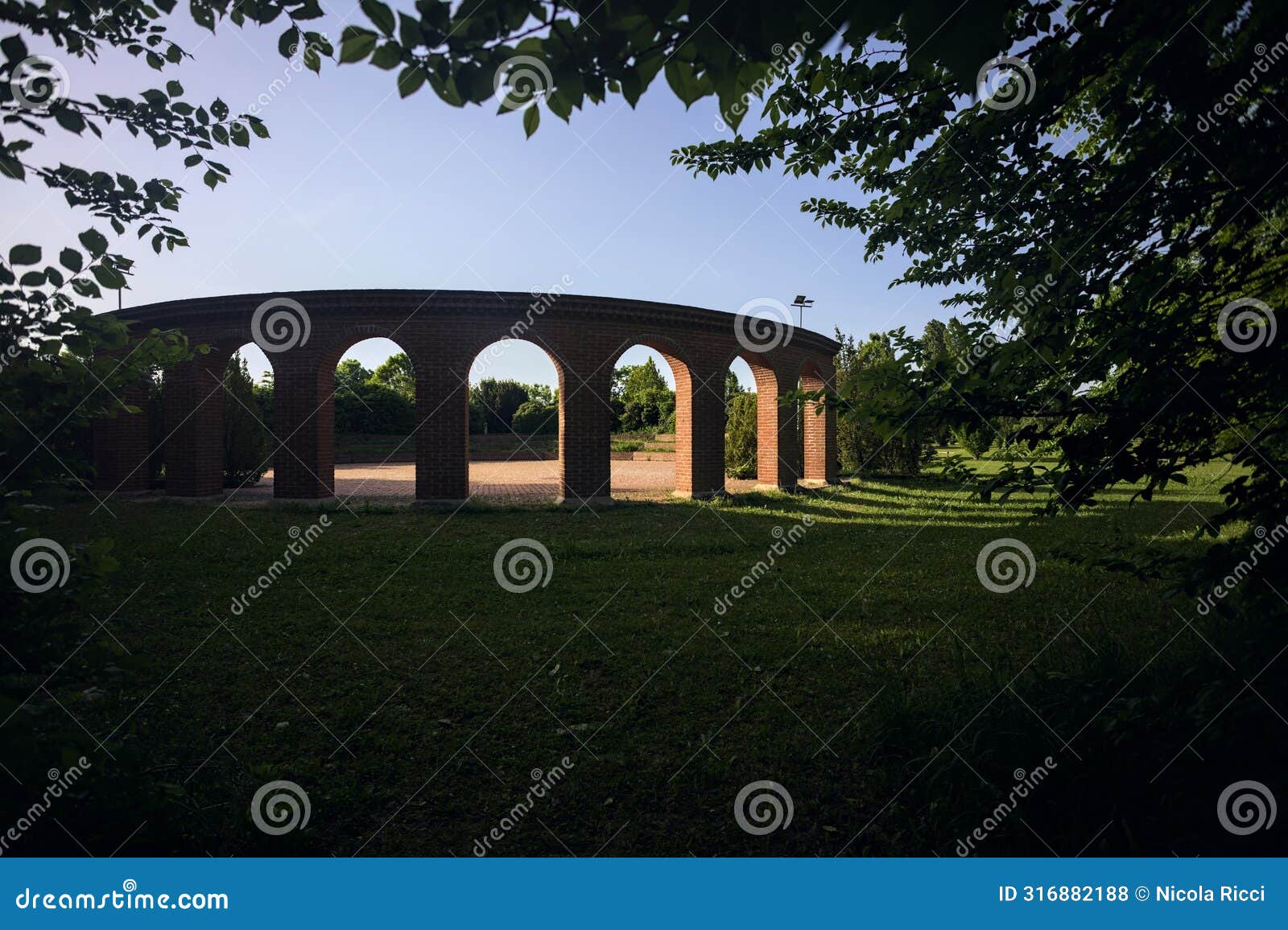 Structure Resembling an Amphitheatre Stock Photo - Image of attraction ...