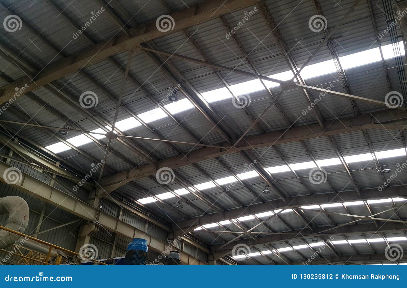 Roof of the Main Building Have Light Channels for Daytime Energy Saving ...