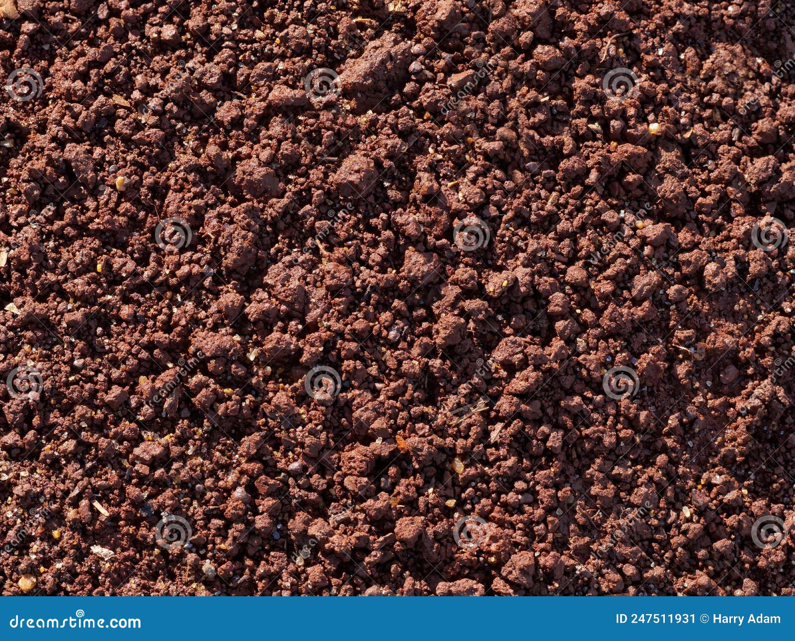 Structure of the Slightly Moist Red Clay Soil Stock Image - Image of ...