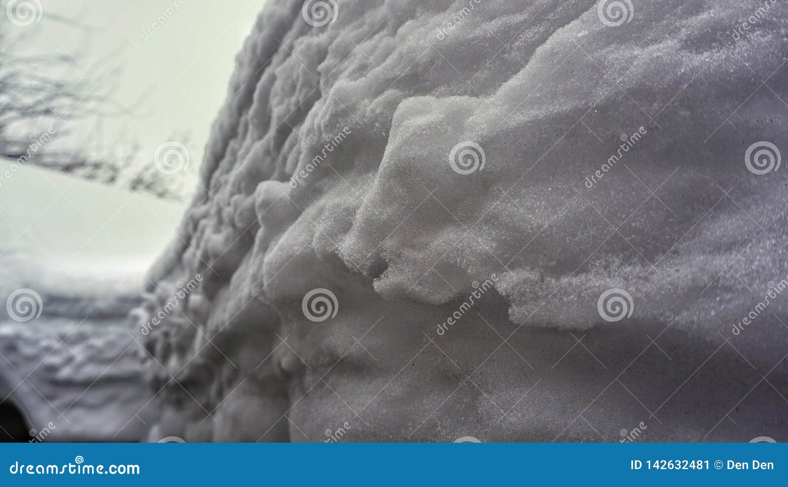 The structure of the snow stock image. Image of texture - 142632481
