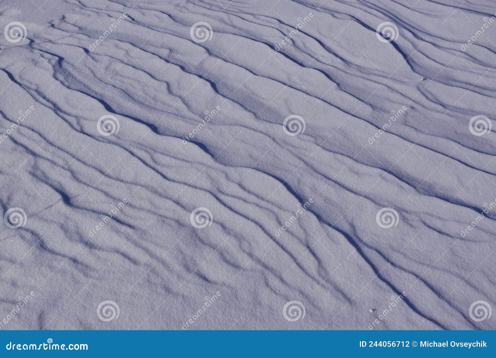 The Structure of the Snow Surface Stock Photo - Image of light, freeze ...