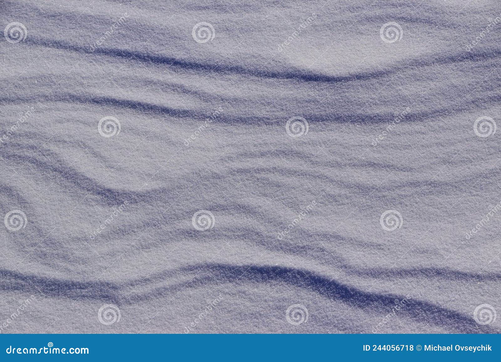 The Structure of the Snow Surface Stock Photo - Image of february, fine ...