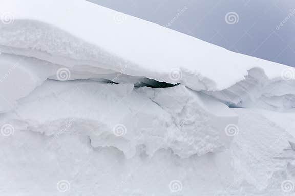 Structure of snow stock image. Image of december, white - 57833767