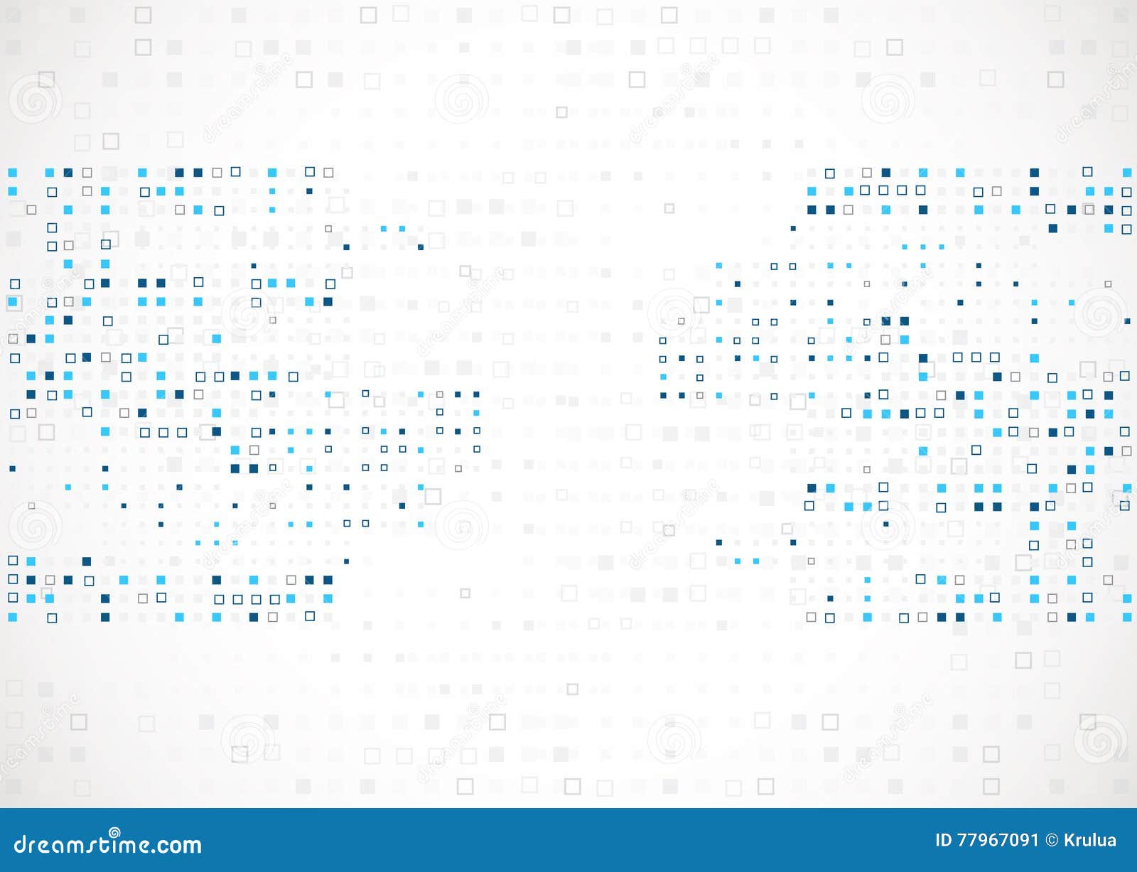 Structure Square Pattern Technology Backdrop. Stock Vector ...