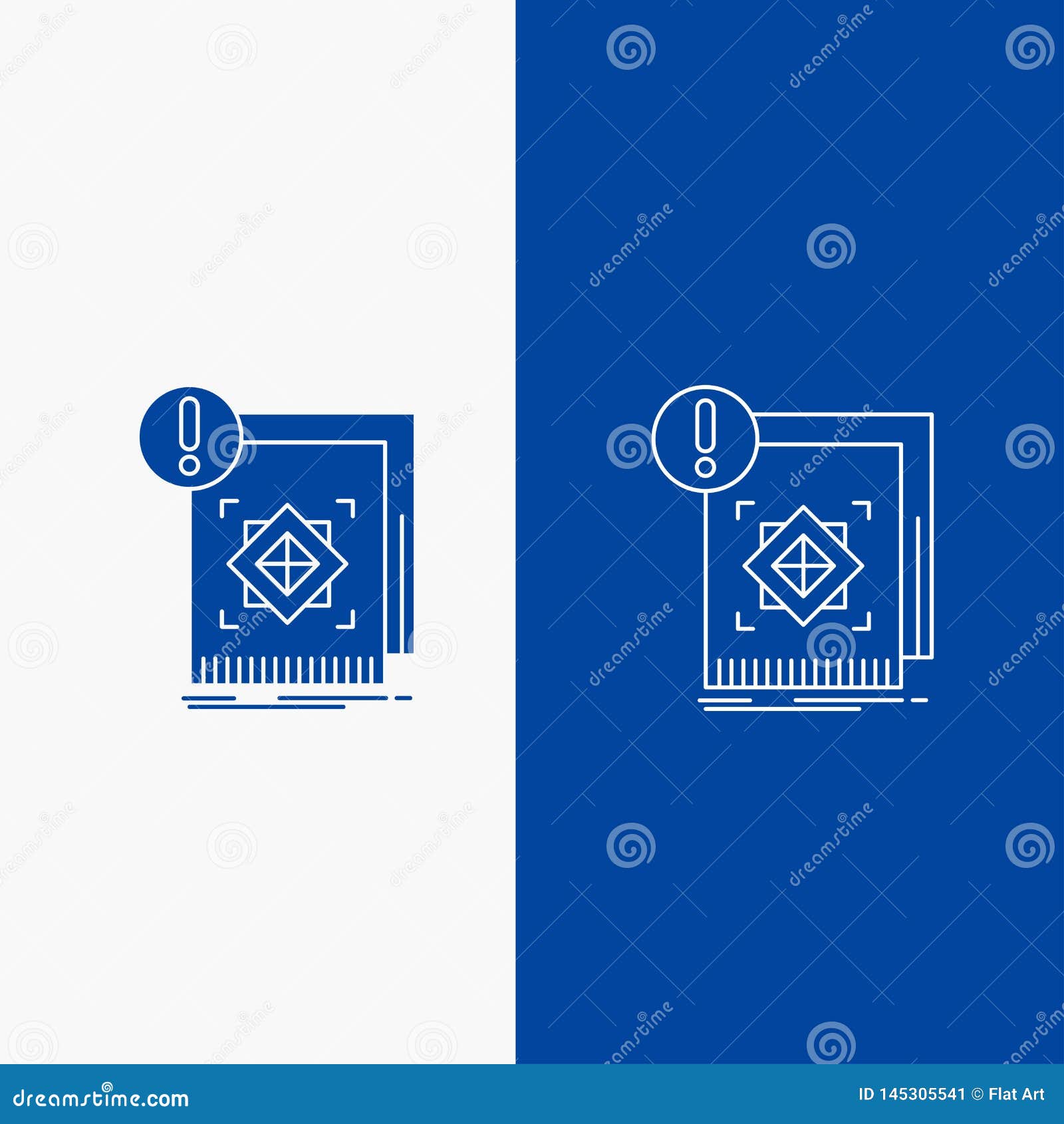 Structure, Standard, Infrastructure, Information, Alert Line and Glyph ...