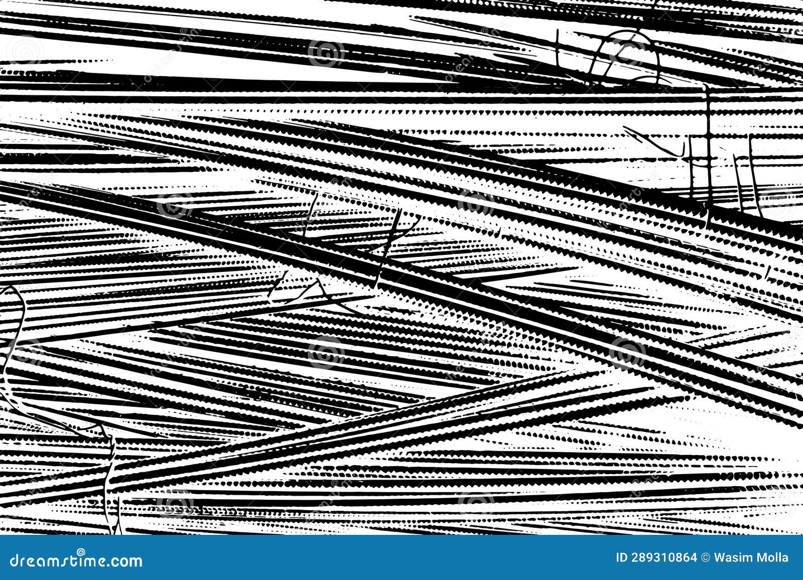 Structure Steel Bars Grunge Effects Texture Background Stock Vector ...