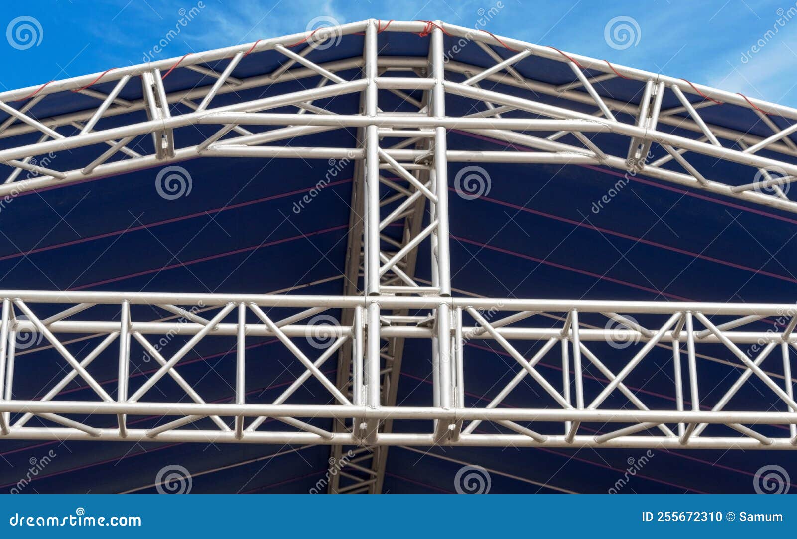 Structure of Steel for Building Construction Stock Photo - Image of ...