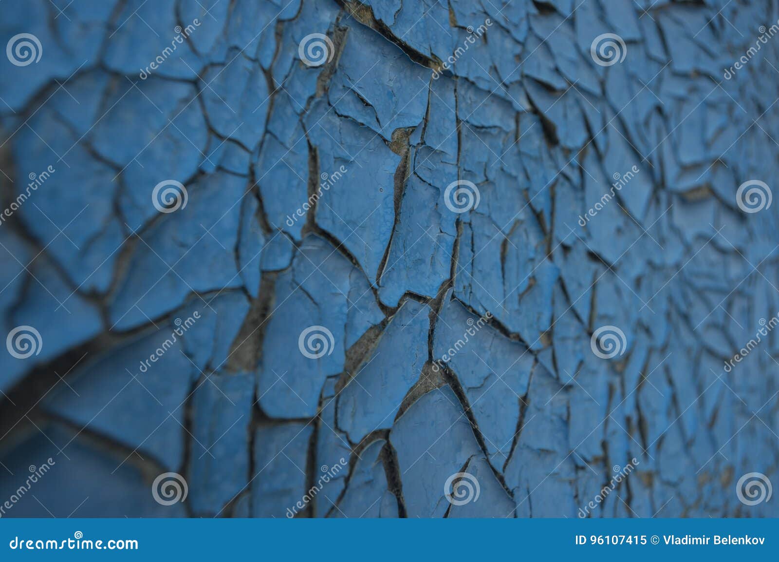 Structure a Surface of Blue Colour with Paint Cracks 3 Stock Image ...