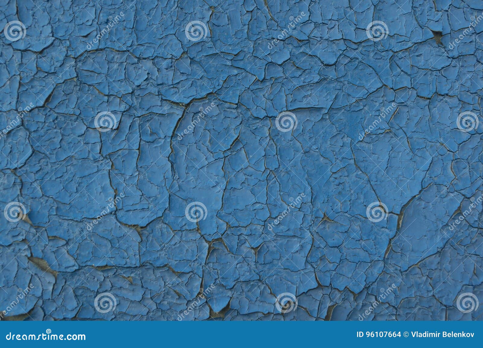 Structure a Surface of Blue Colour with Paint Cracks 2 Stock Photo ...