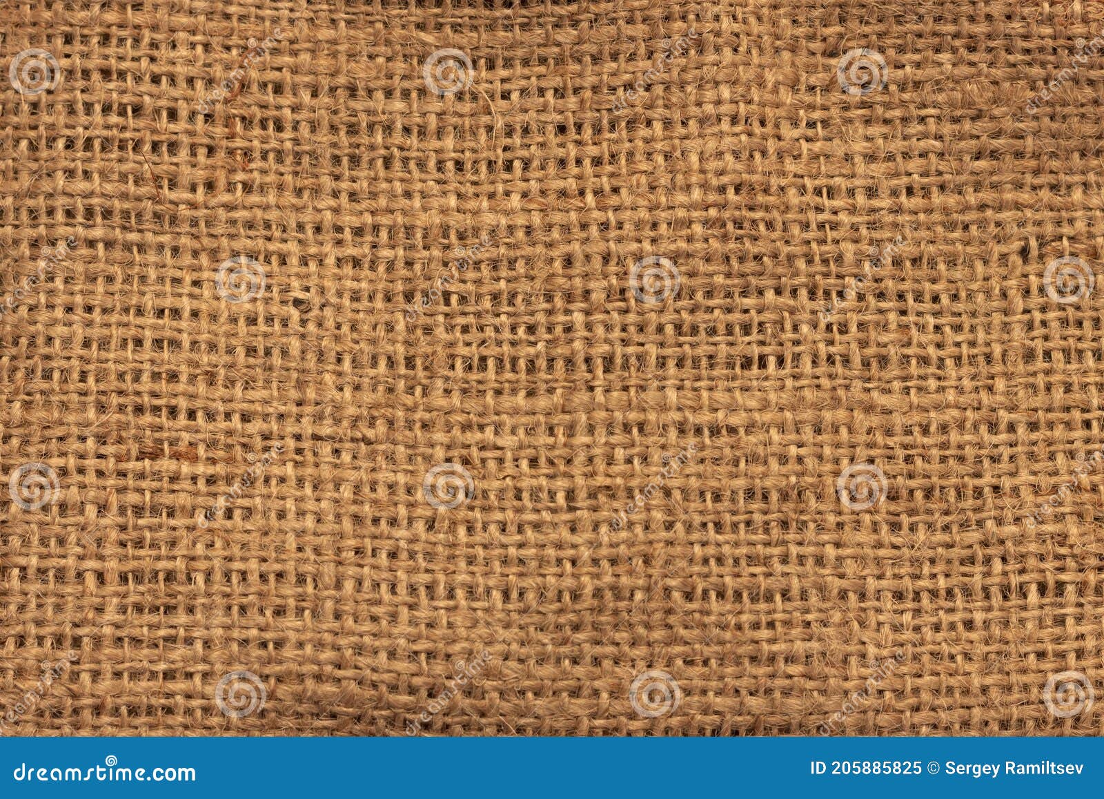 The Structure of the Threads of a Natural Burlap Fabric Stock Image ...