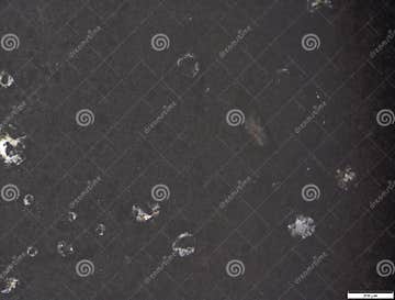 Structure of Titanium Under a Microscope. Stock Photo - Image of ...