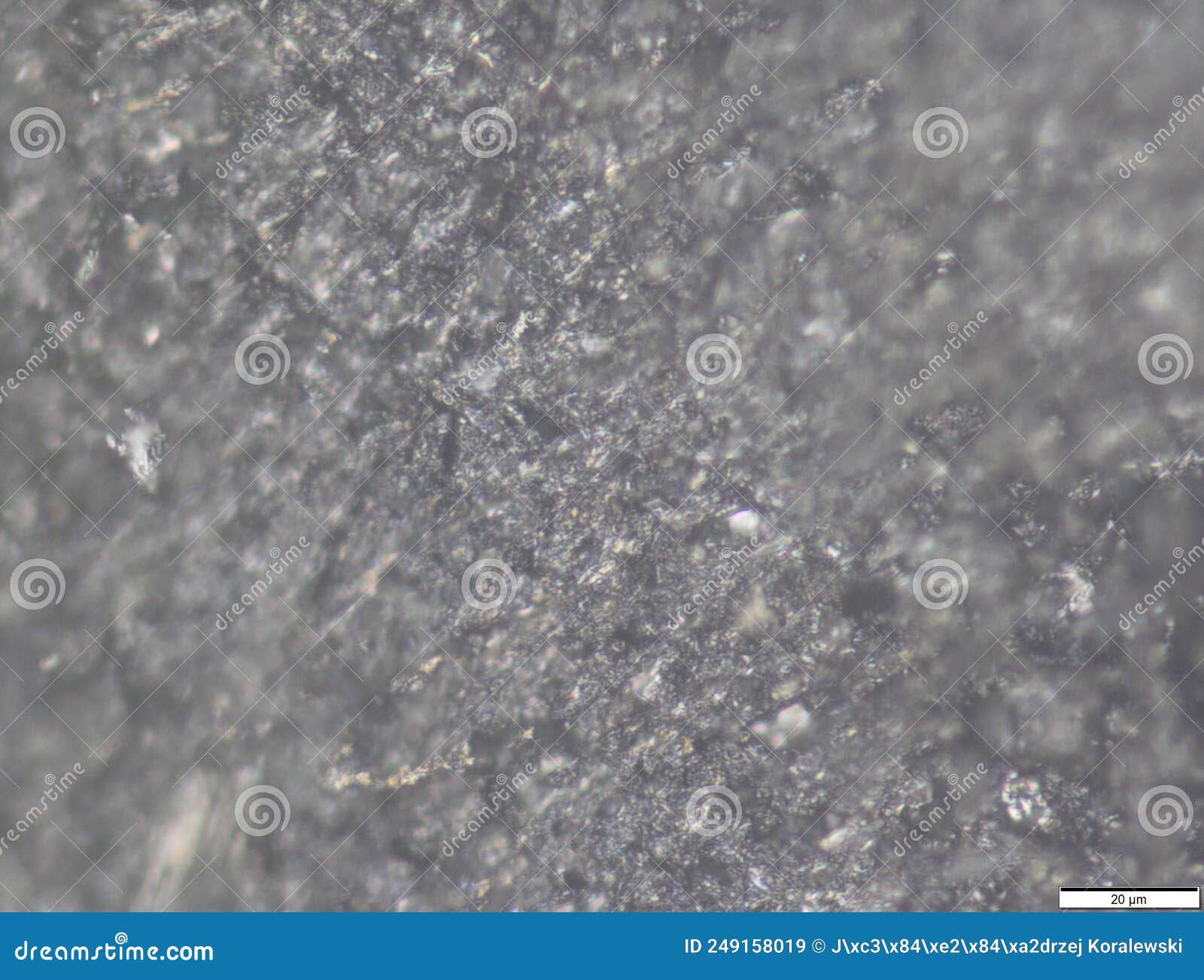 Structure of Titanium Under a Microscope. Stock Image - Image of macro ...