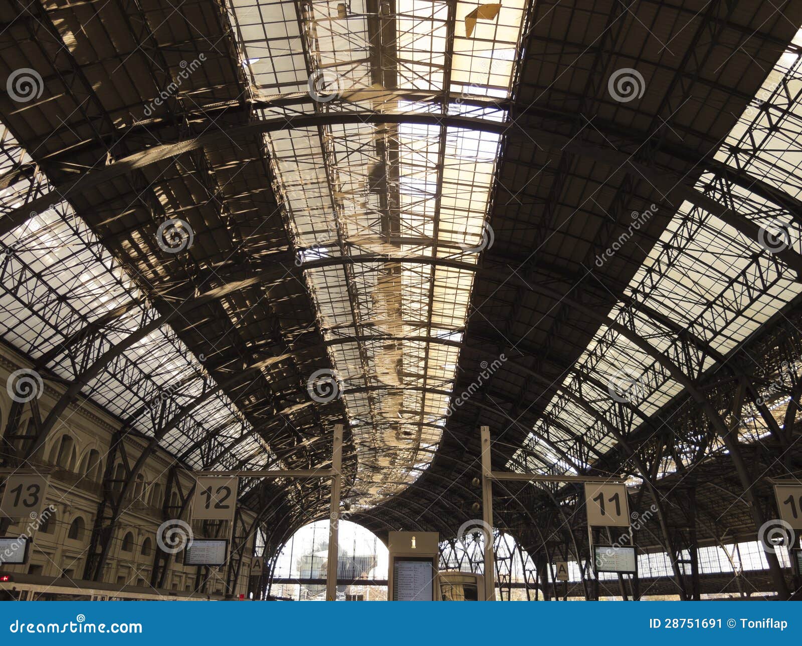 Structure of train station stock image. Image of iron - 28751691