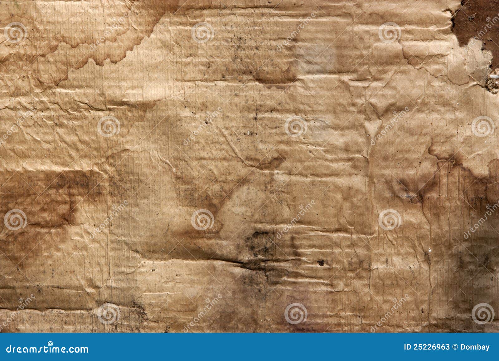 The Structure is Very Old Papers Stock Image - Image of brown, paper ...