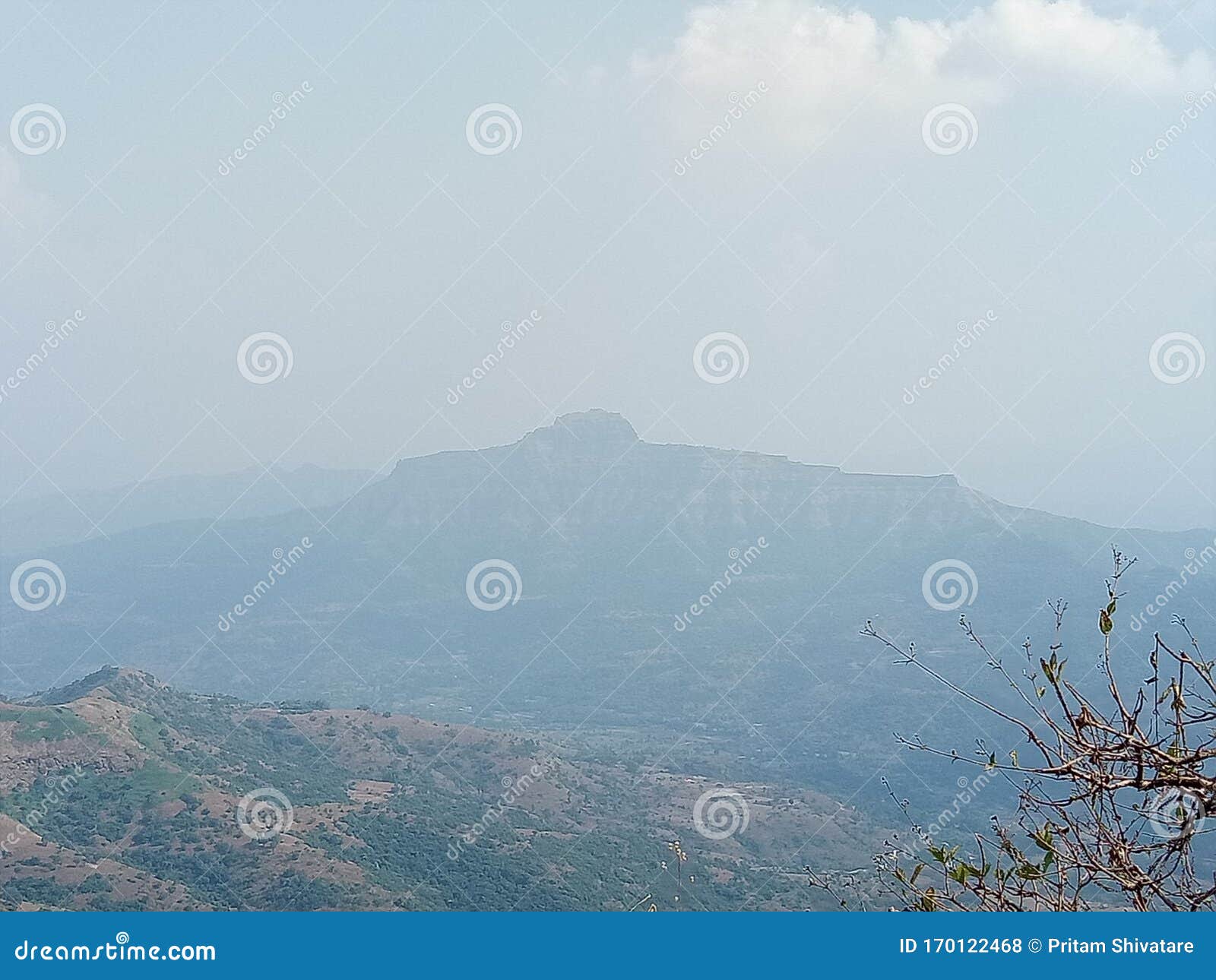 Torna Fort First Fort Captured By Shivaji Maharaj View From Pabe Ghat ...