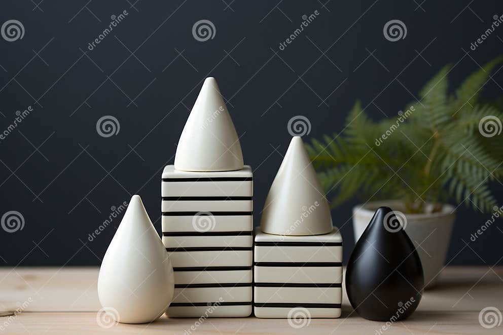 Structure and Volume in Geometry Stock Illustration - Illustration of ...