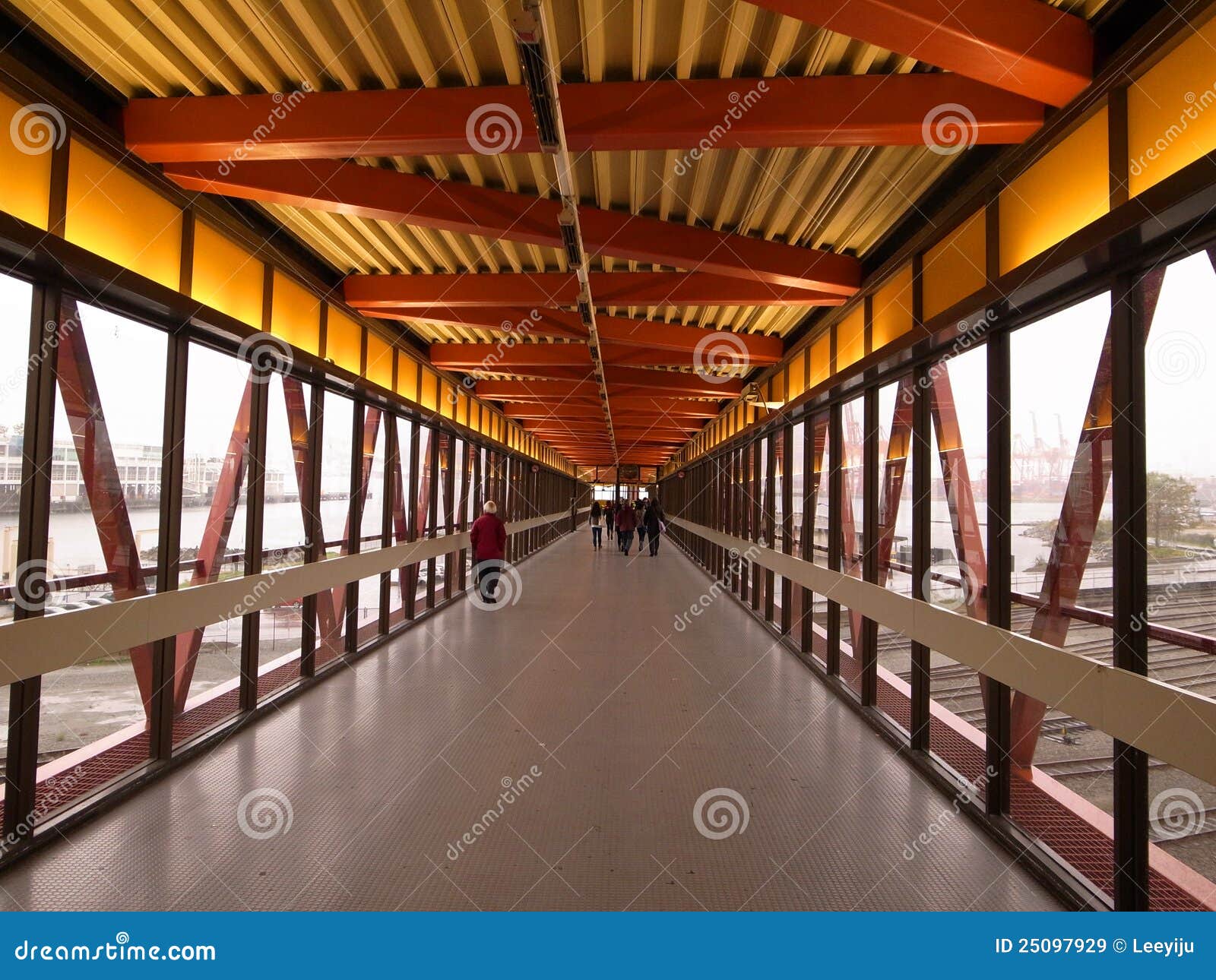 Structure walkway stock image. Image of waterfront, architecture - 25097929