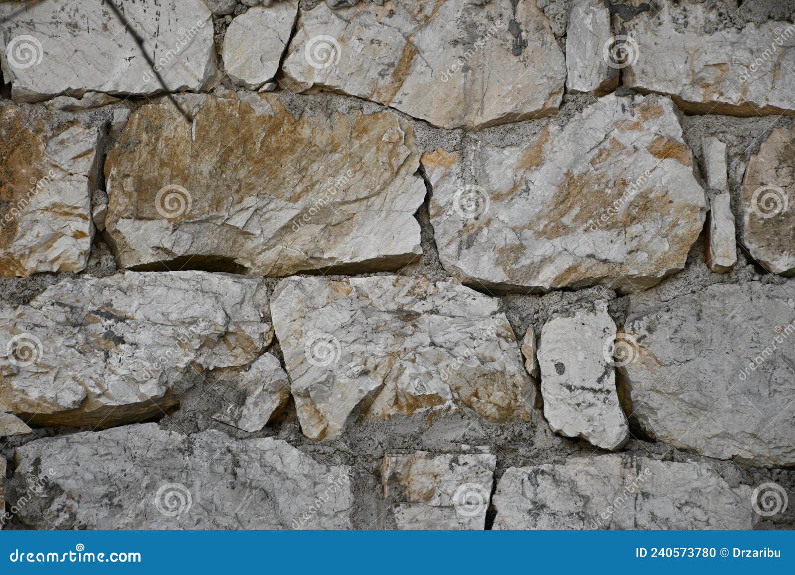 The Structure of the Wall of Old Stone Blocks Stock Photo - Image of ...