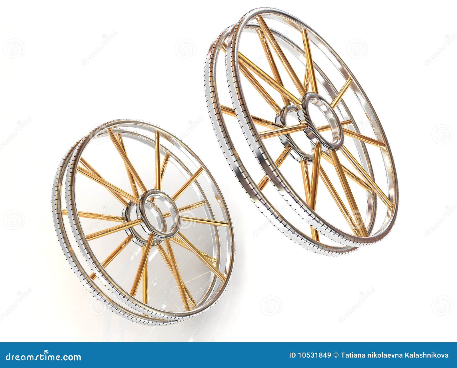 Structure of a wheel stock illustration. Illustration of geometry ...