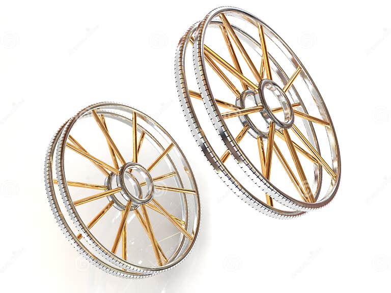 Structure of a wheel stock illustration. Illustration of geometry ...