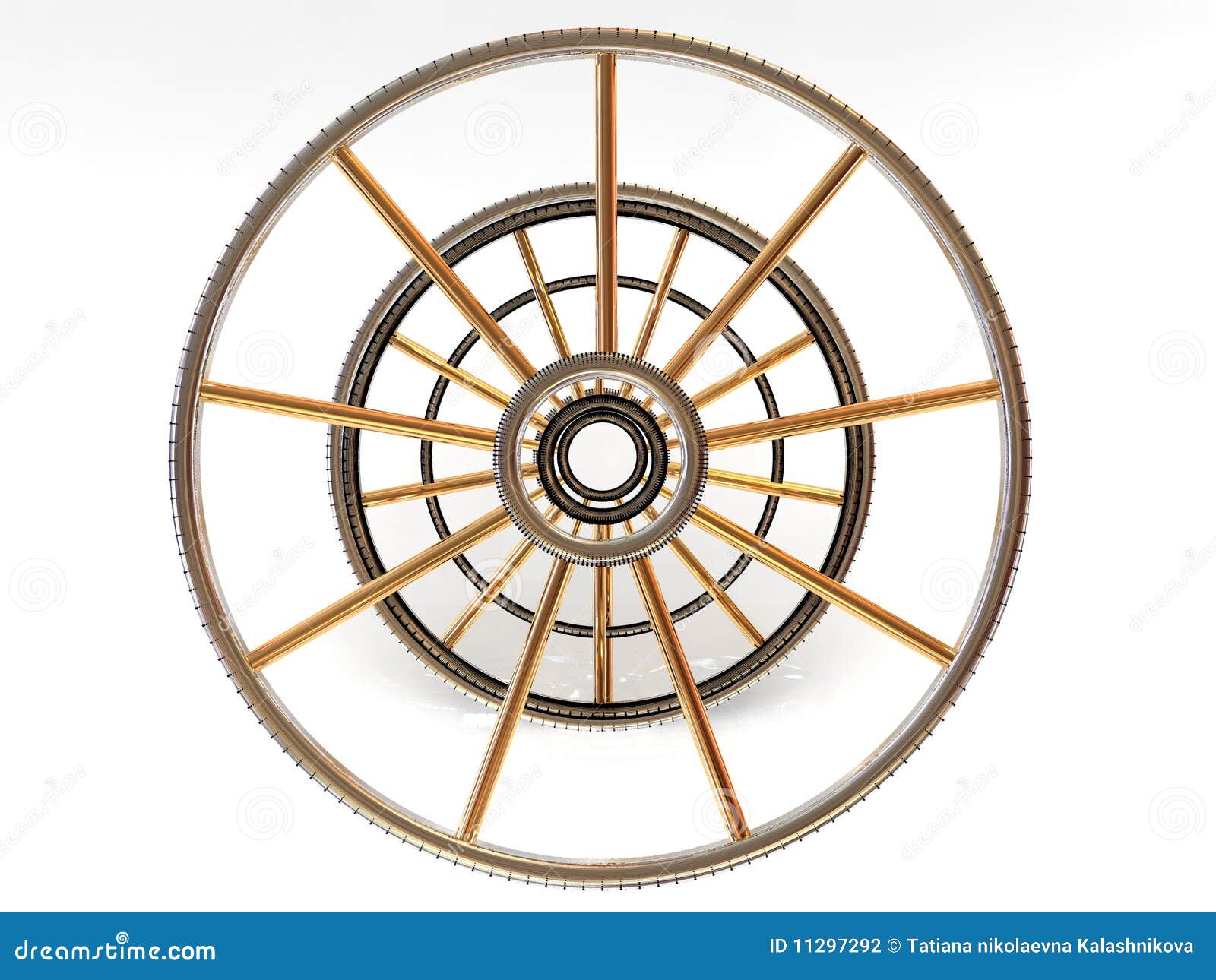 Structure of a wheel. stock illustration. Illustration of technology ...