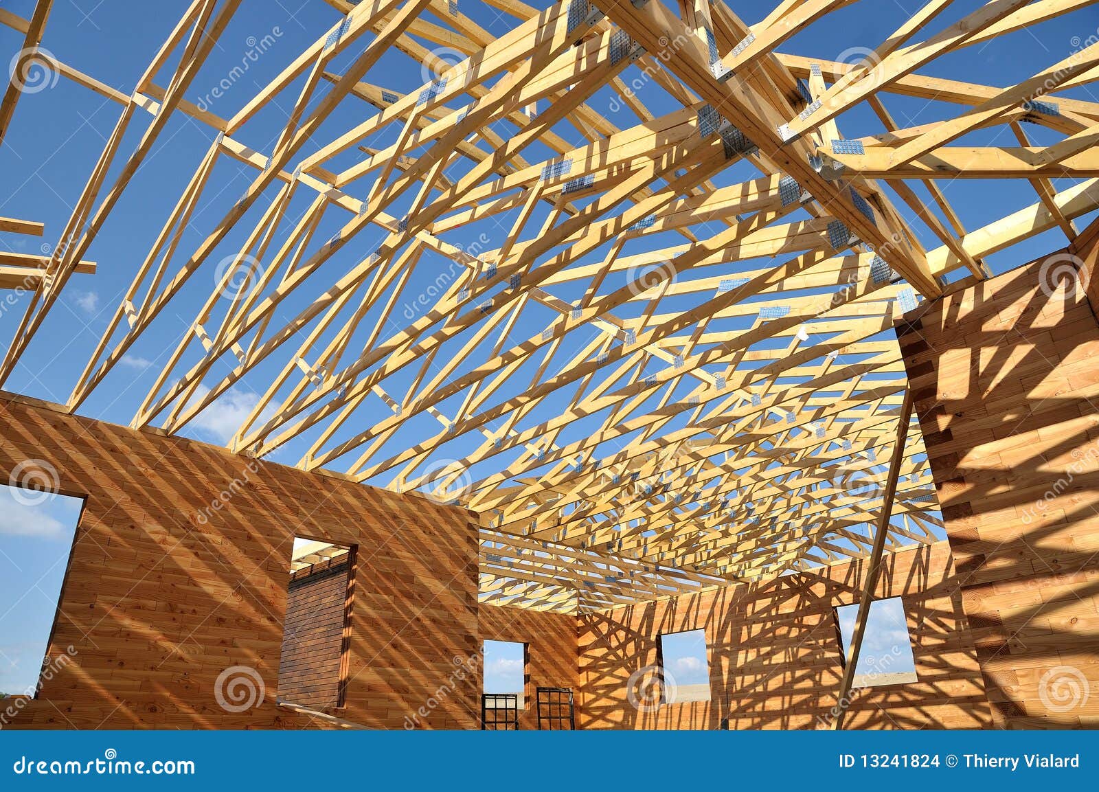 Structure wood-one stock photo. Image of chalet, outdoor - 13241824