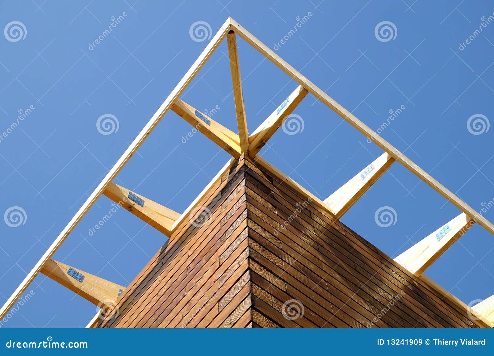 Structure wood-three stock image. Image of building, cabin - 13241909