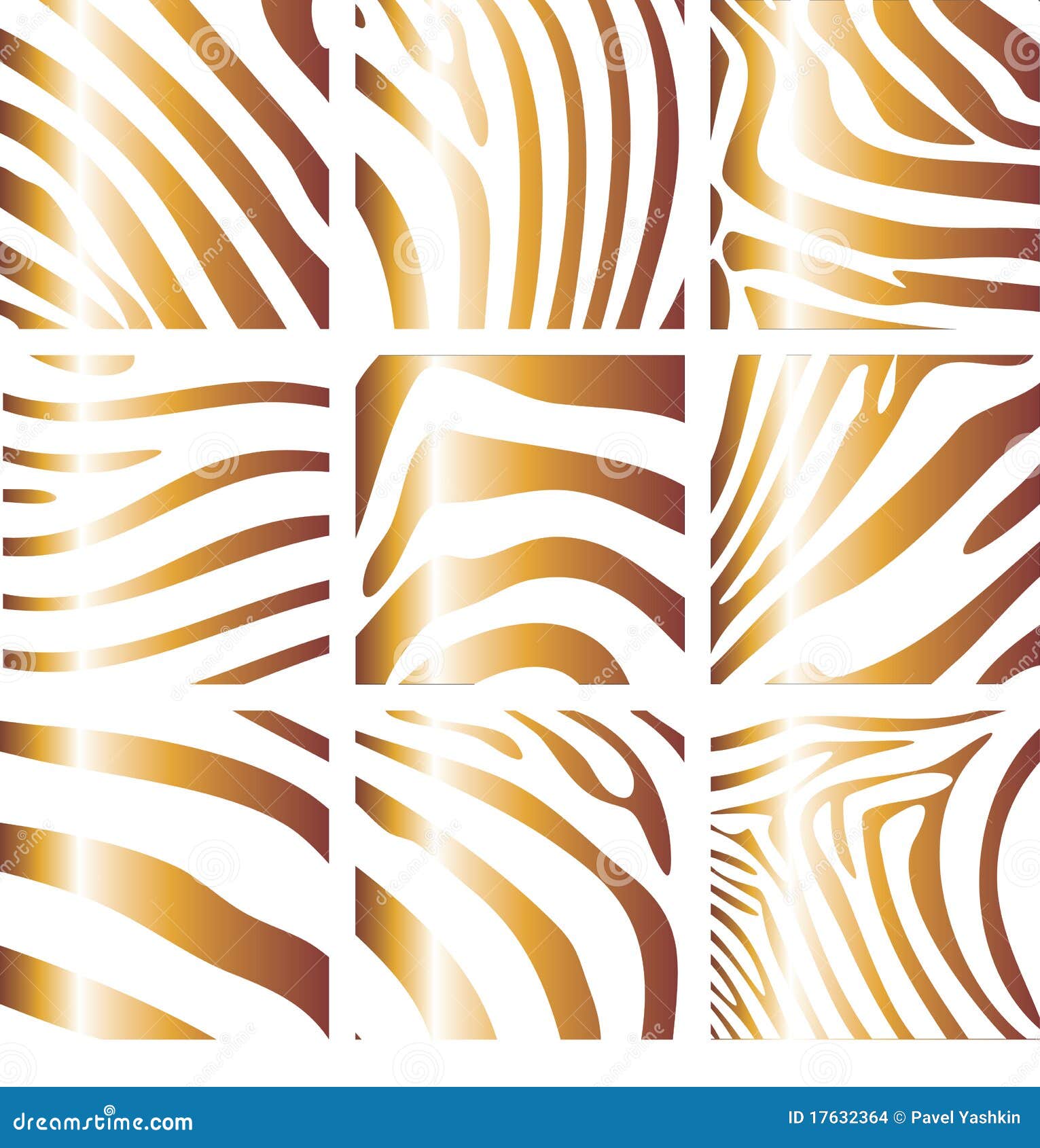 Structure of a zebra stock vector. Illustration of jungle - 17632364
