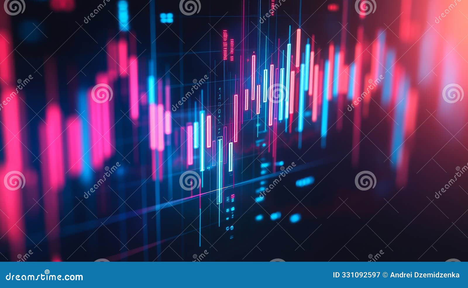 Structured Finance is Represented by the Financial Digital Grid Stock ...