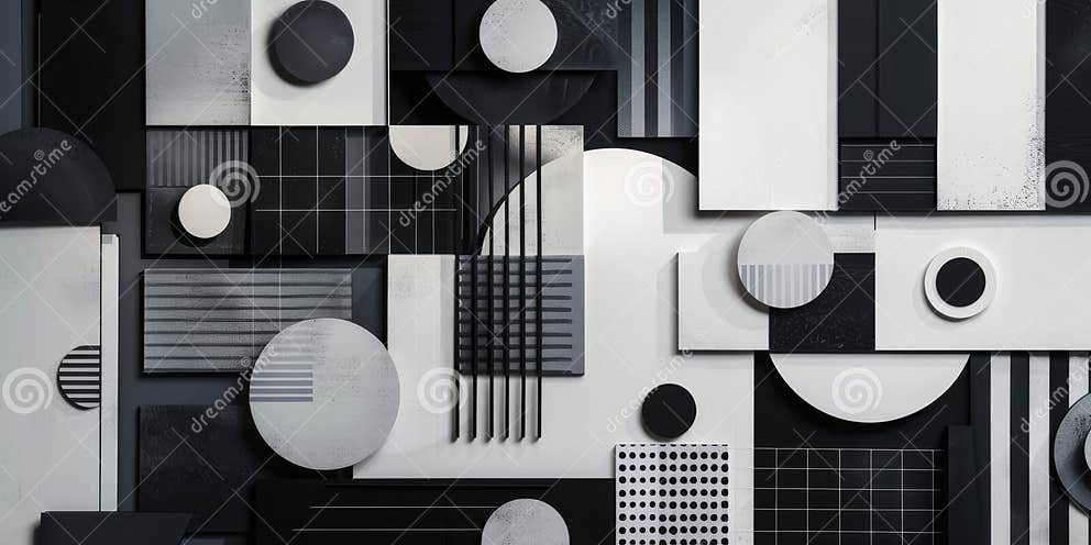 Structured Layout Patterns on a Sleek, Modern Backdrop. Stock ...