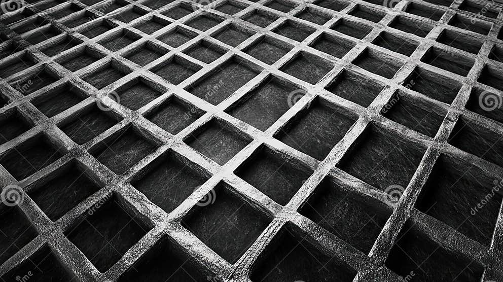 Structured Mesh Grid Texture Background with Sharp Geometric Lines for ...