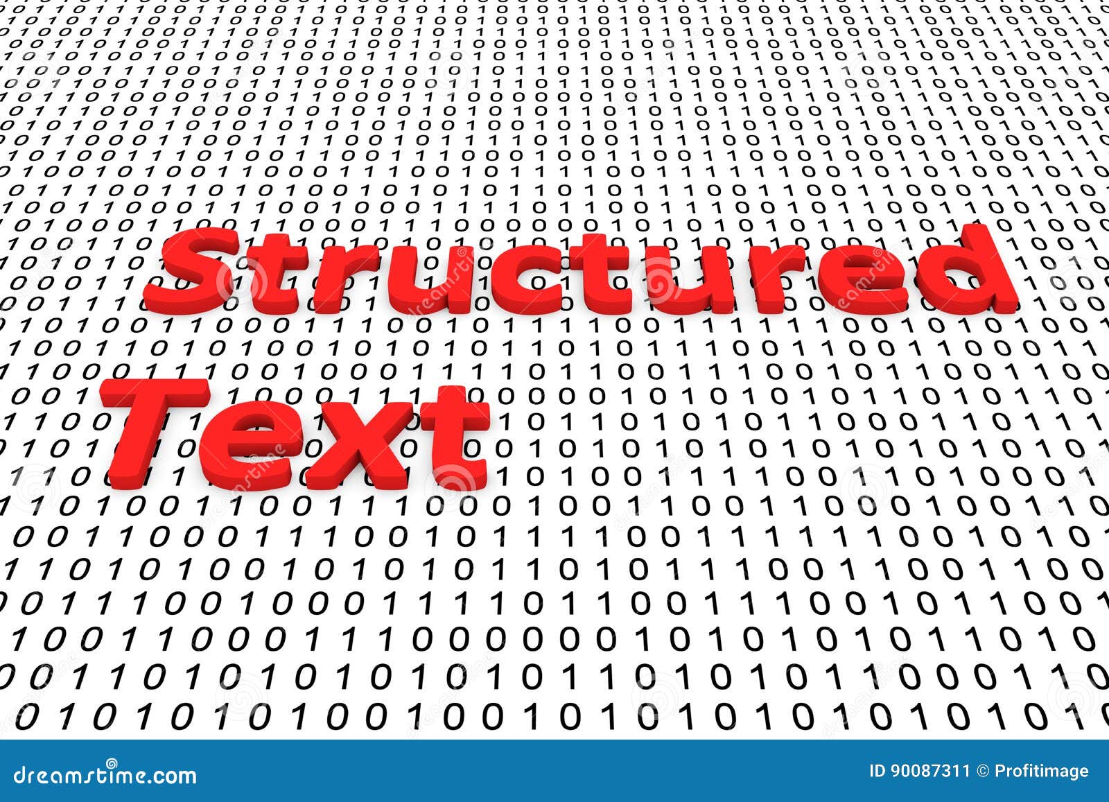Structured Text Stock Illustration Illustration Of Controller 90087311