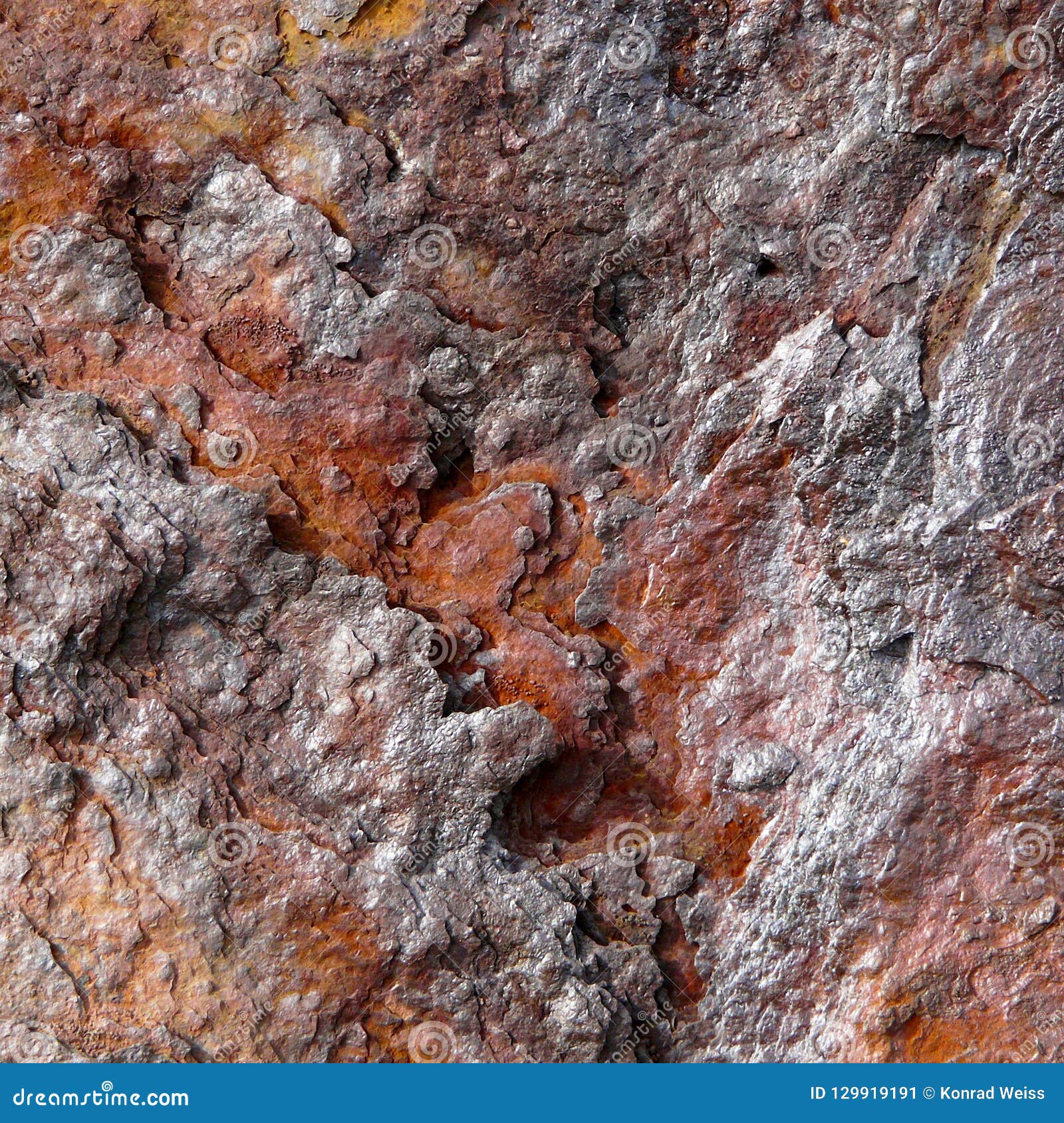 Structures of Rusty Iron, Close-up Photo Stock Image - Image of ...
