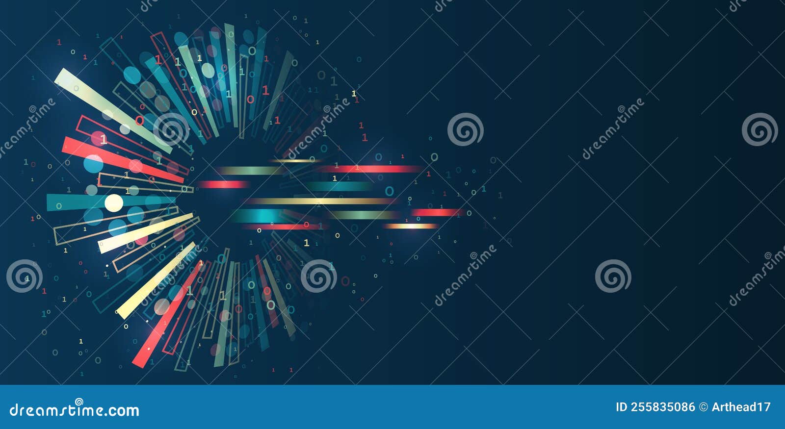Structuring The Flow Of Information Data Analytics Concept Sorting A Large Amount Of Data On A