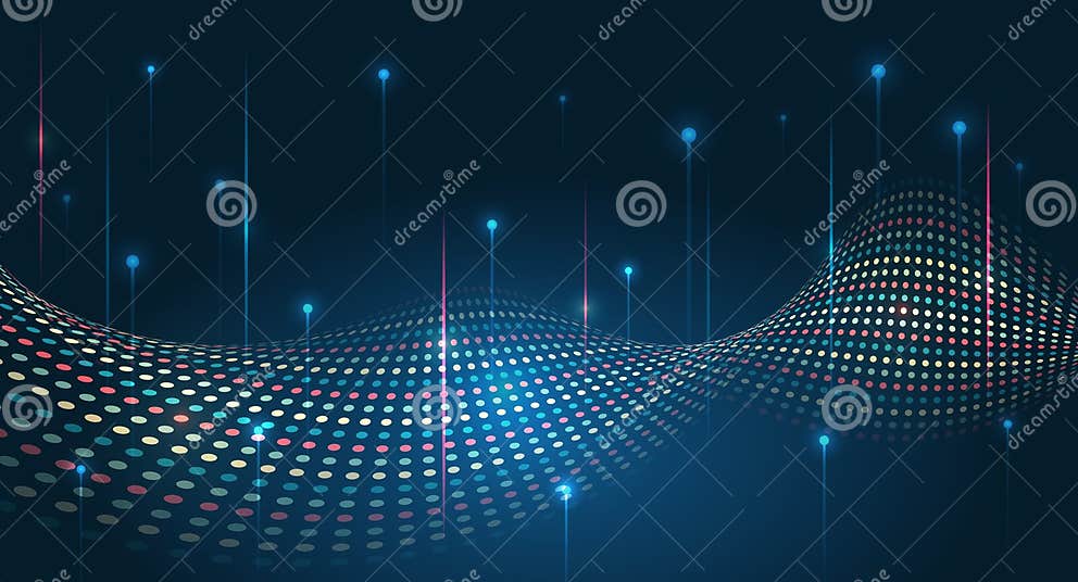 Structuring the Flow of Information. Data Analytics Concept. Sorting a Large Amount of Data on a ...