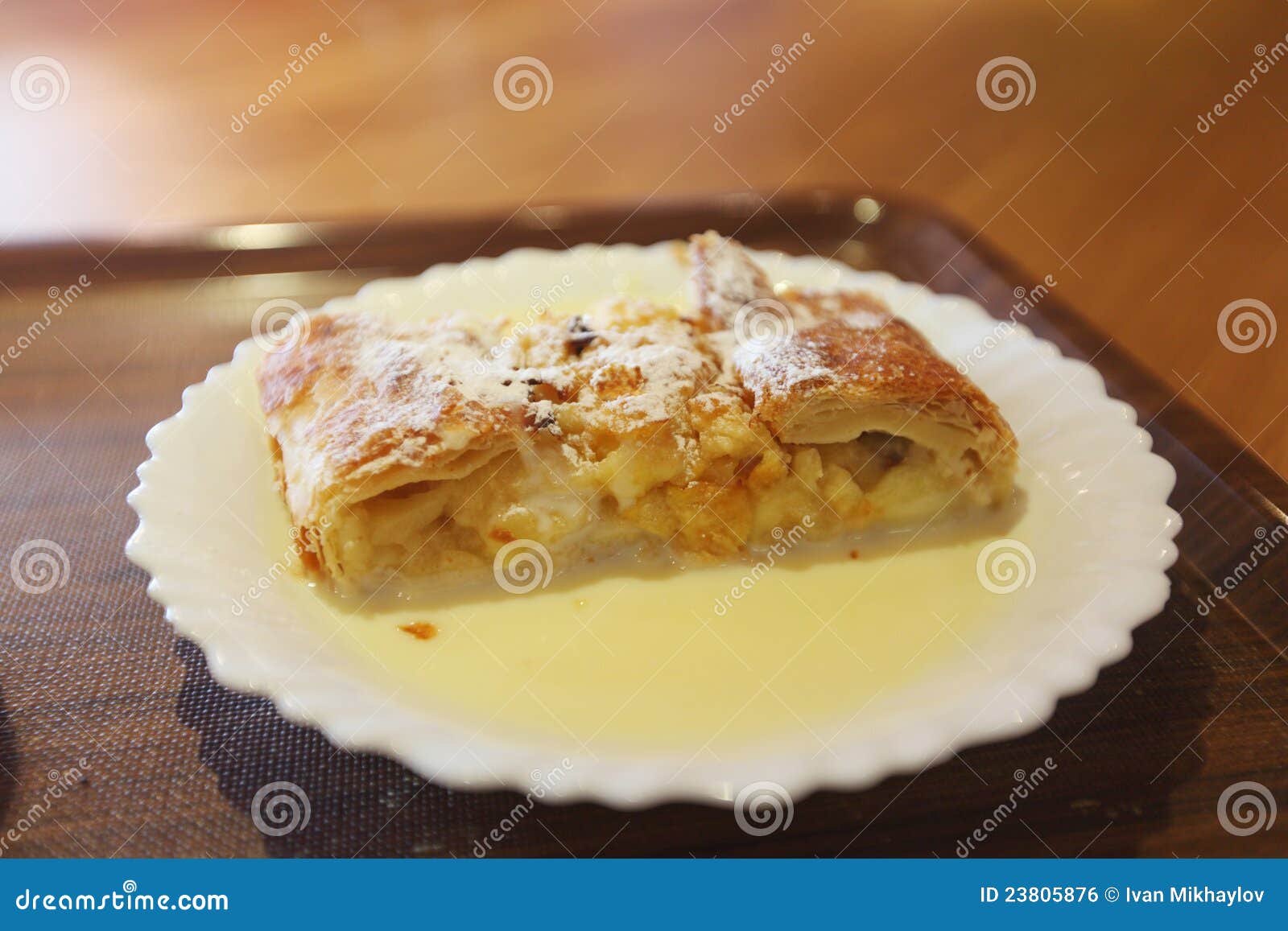 Strudel stock photo. Image of apple, flavor, delicious - 23805876
