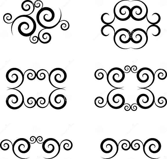 Strudelsymbol vektor abbildung. Illustration von rund - 46497889