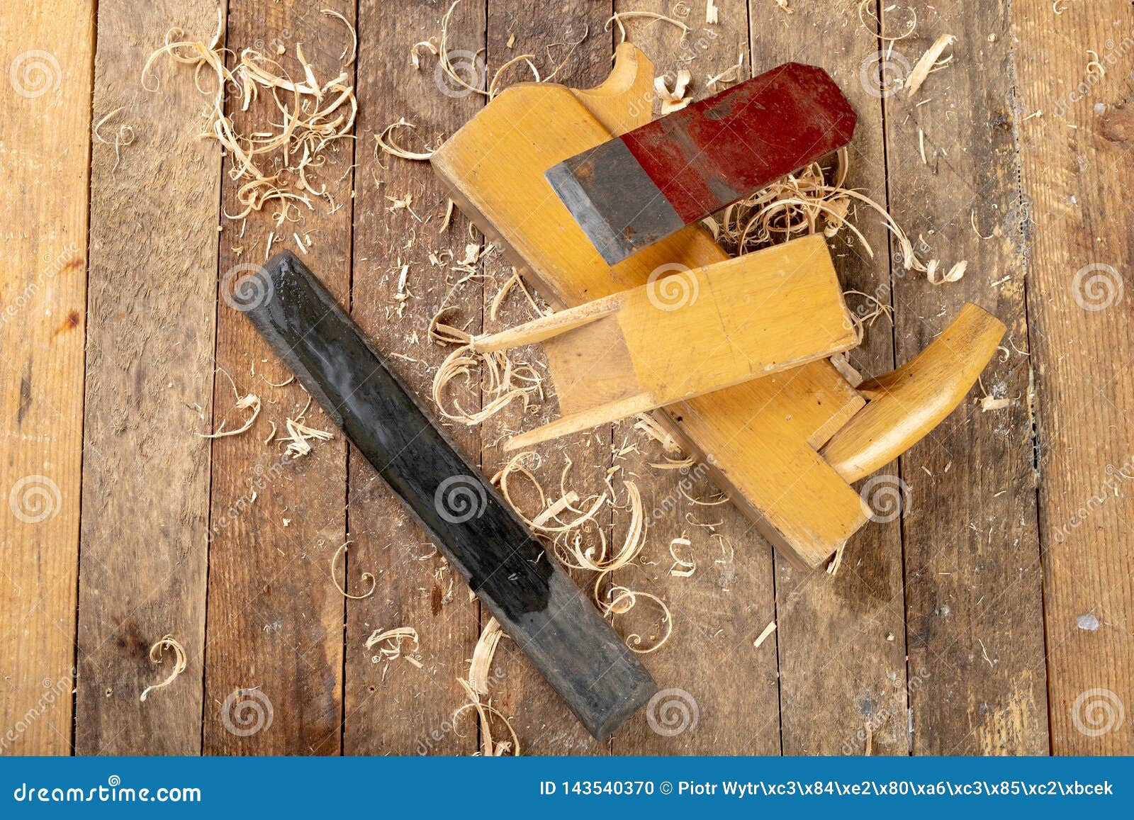 Strug in an Old Carpentry Workshop. Sharpening and Conservation of the ...