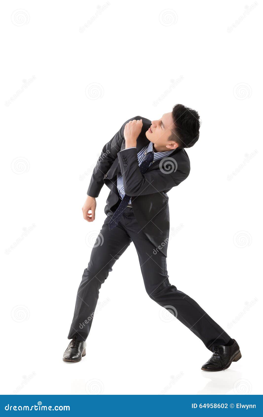 Struggle Pose of Asian Business Man Stock Photo - Image of body ... Struggle Pose of Asian Business Man Stock Photo - Image of body ...