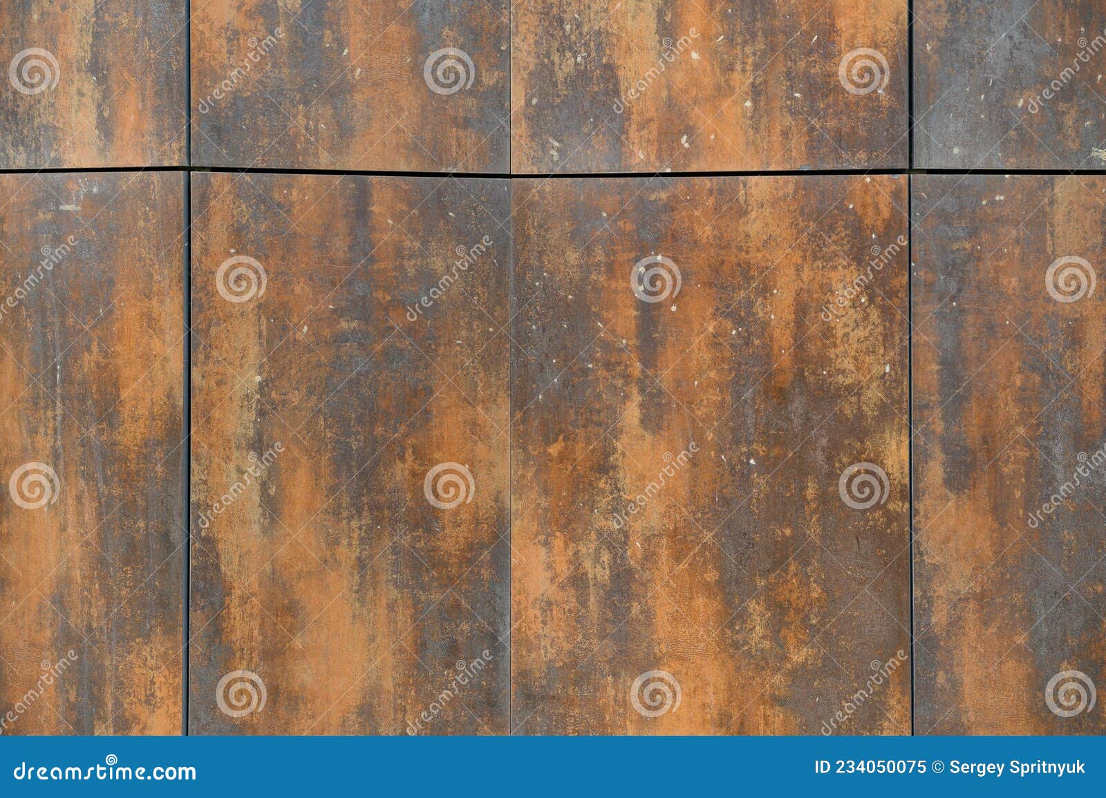 Struktur Der Rostigen Metallplatten Stockbild - Bild von hintergrund ...