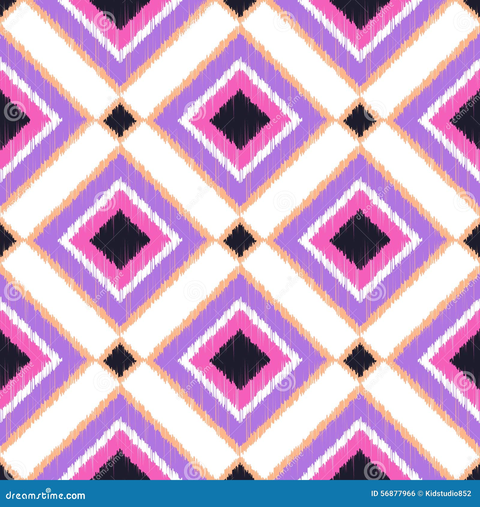 Strukturiertes Muster Der Nahtlosen Raute Vektor Abbildung ...