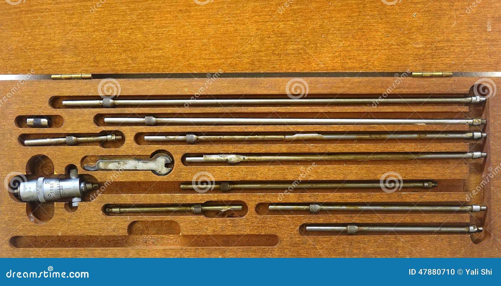 Strumenti Di Precisione D'annata Fotografia Stock - Immagine di ...