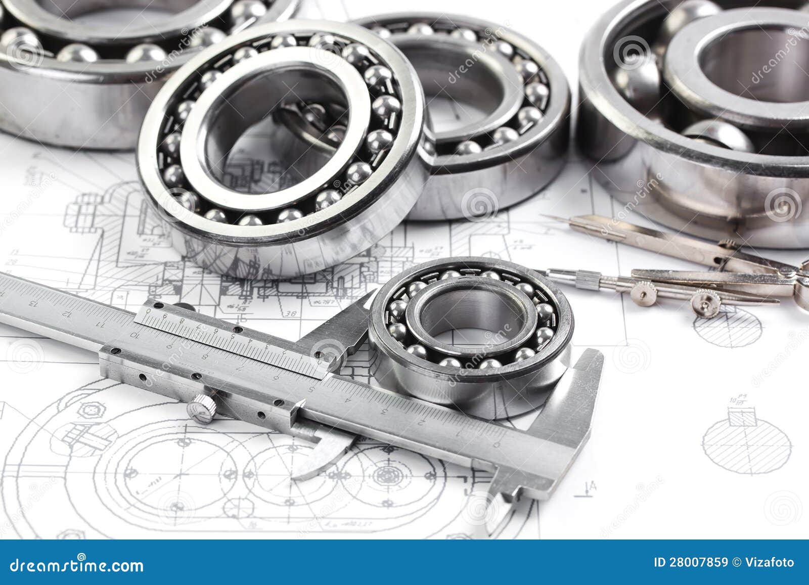 Strumenti E Dettaglio Dei Meccanismi Immagine Stock - Immagine di ...