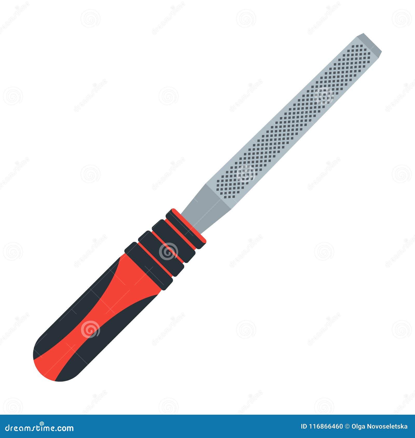 Strumenti Per La Raspa Di Riparazione Illustrazione Vettoriale ...