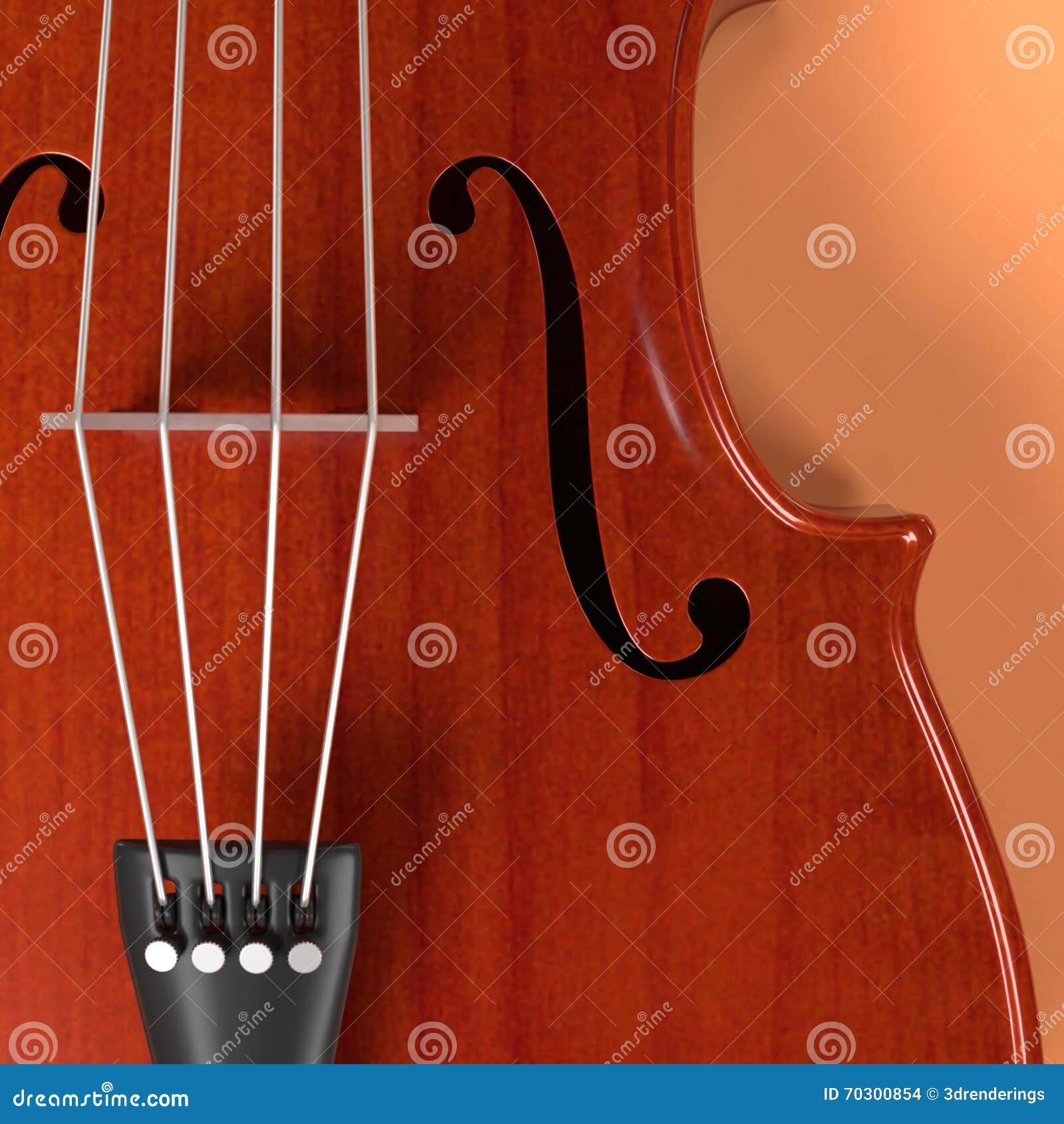 Strumento Musicale Del Violoncello Illustrazione di Stock ...