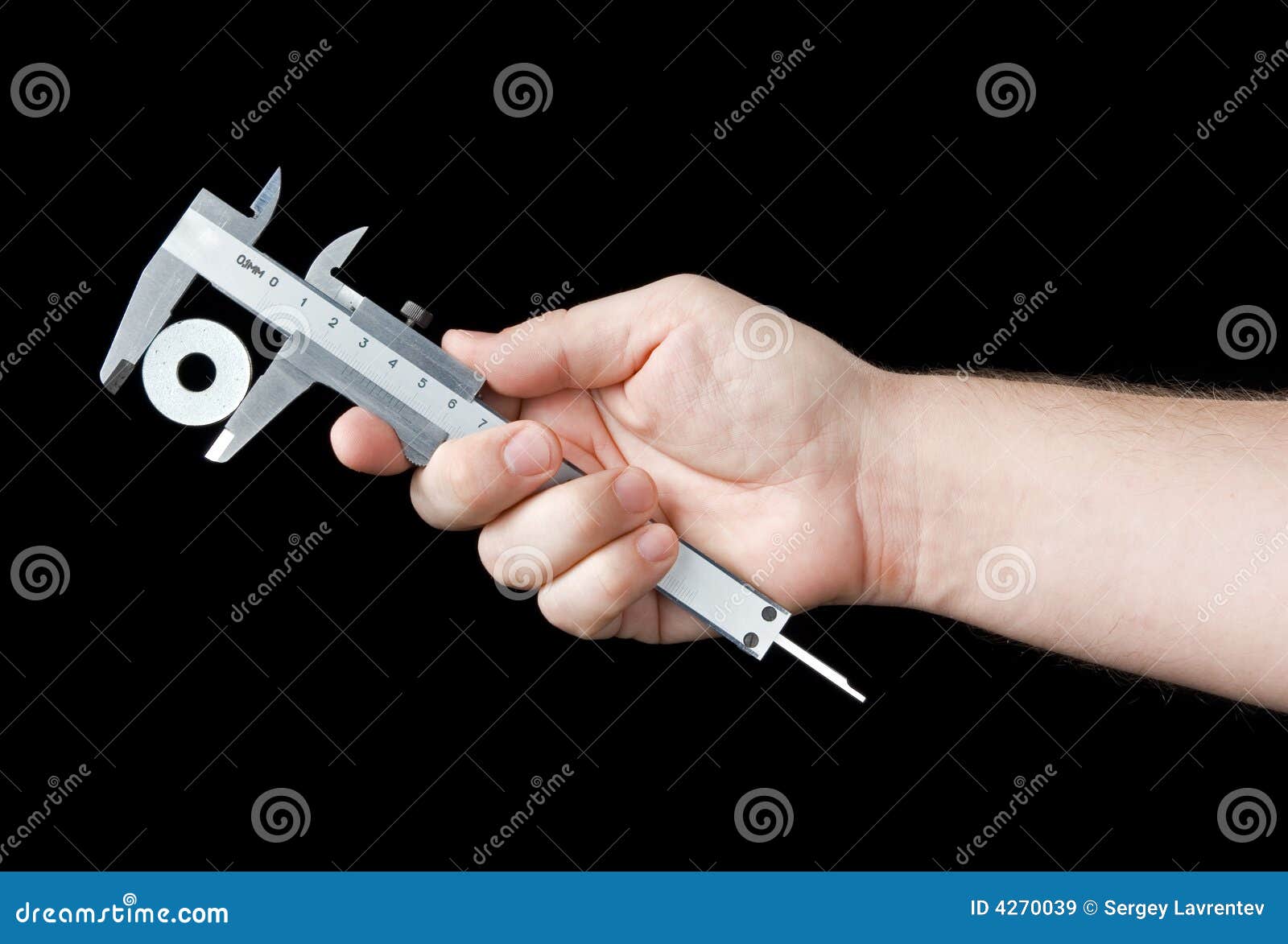 Strumento Per La Misurazione Di Precisione Immagine Stock - Immagine di ...