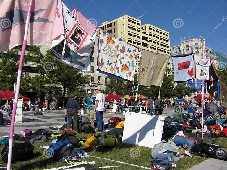Strung Protest Signs editorial photography. Image of strung - 21499237