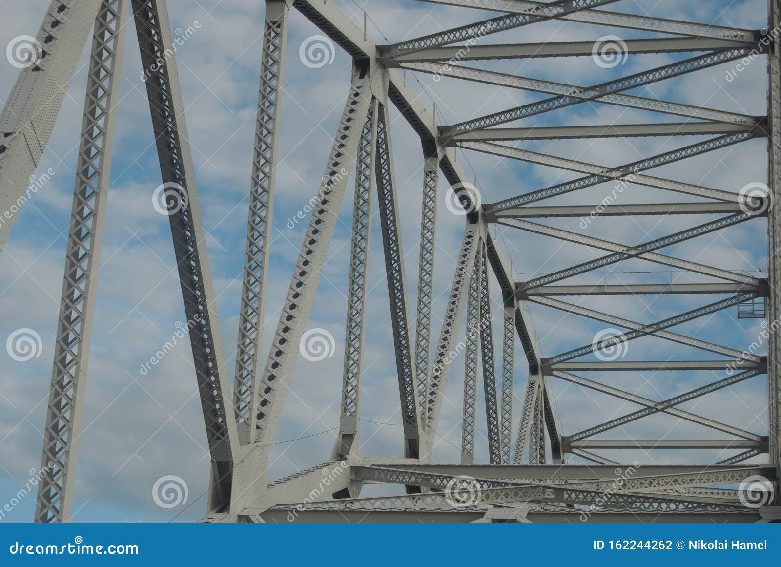 Strut Work of Sagamore Bridge Stock Photo - Image of foreground, strut ...