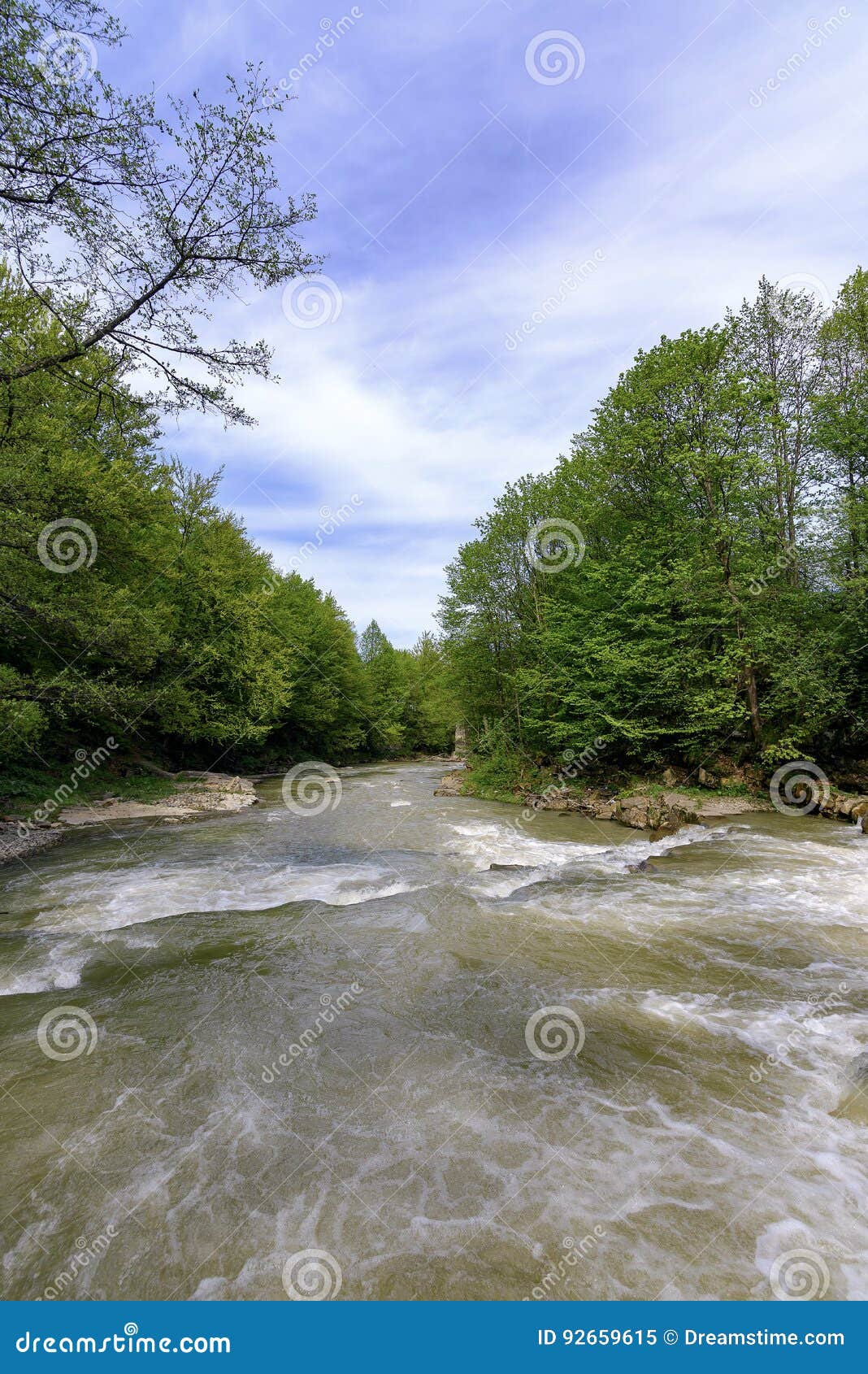 Stryj River stock image. Image of river, scorched, stry - 92659615