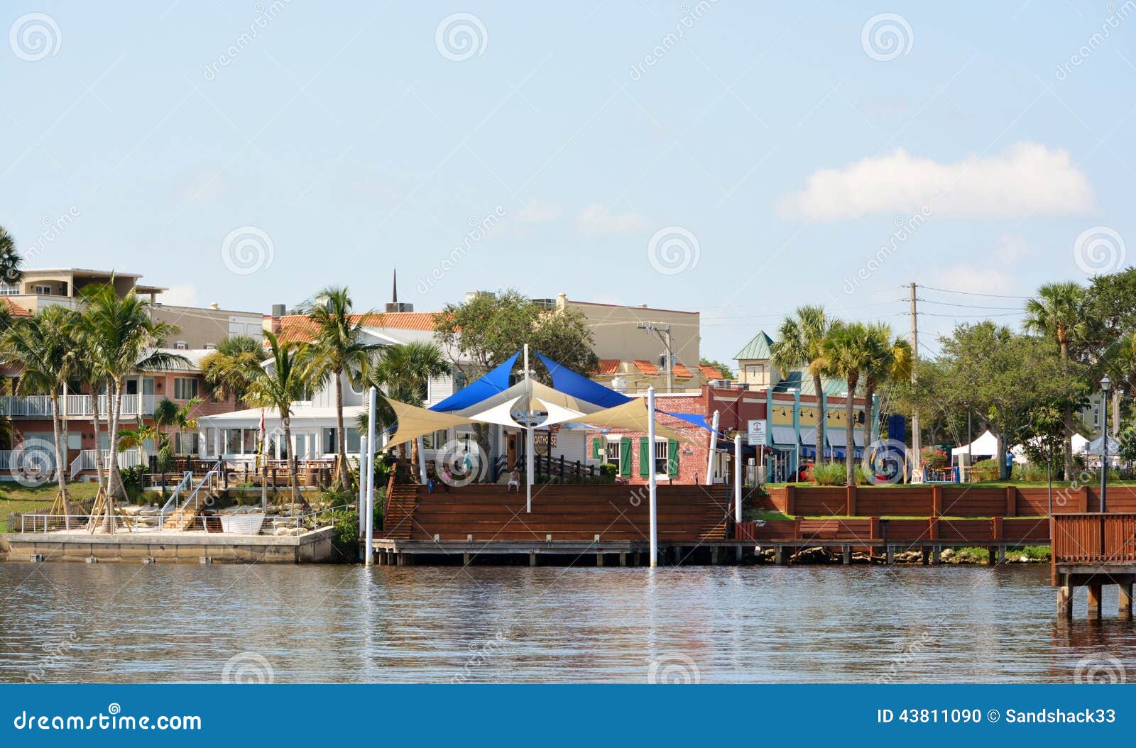 Stuart Waterfront Du Centre Historique Image éditorial - Image du ...